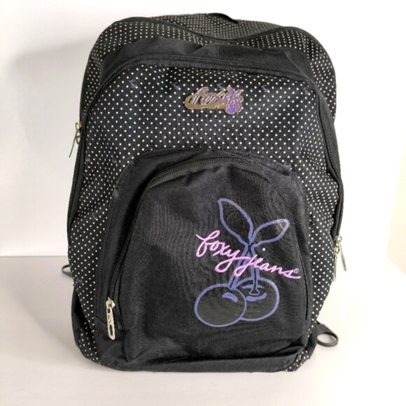 Vintage | Bags | Foxy Jeans Y2k 200s Cherry Logo Printed Large Polka ...